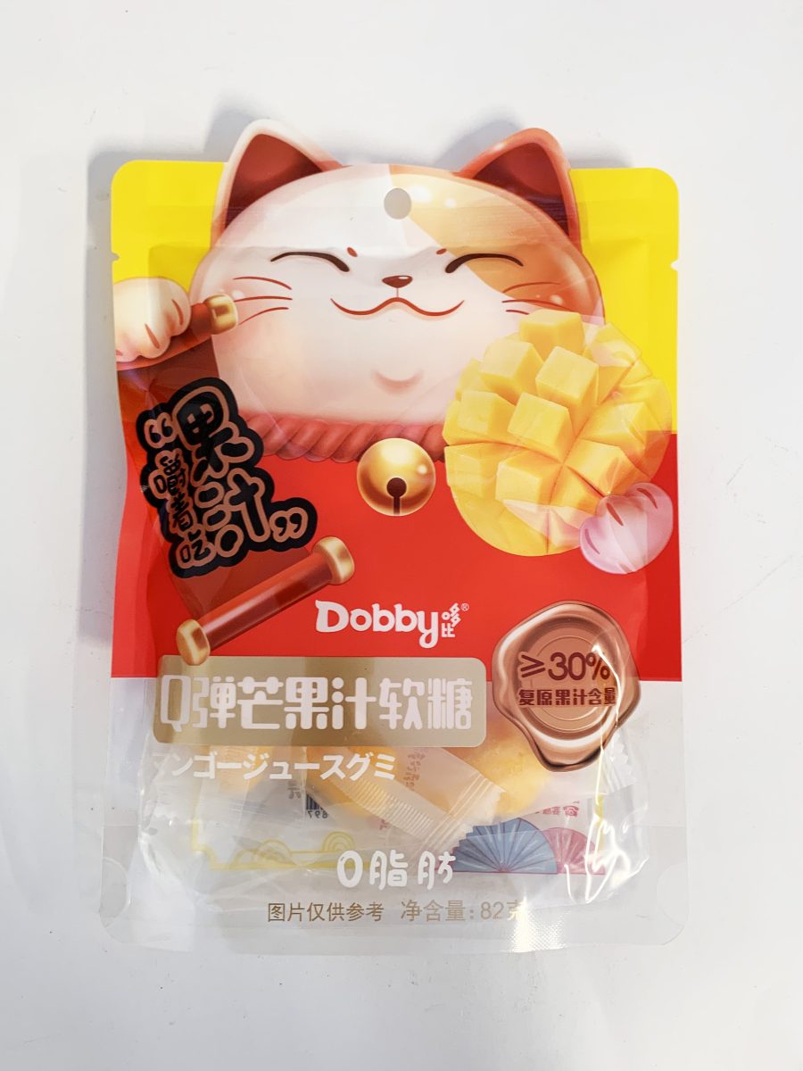 哆比Q弹芒果汁软糖82G*36 DOBBY Q BOMB MANGO FUDGE – Lin Hing Company Ltd
